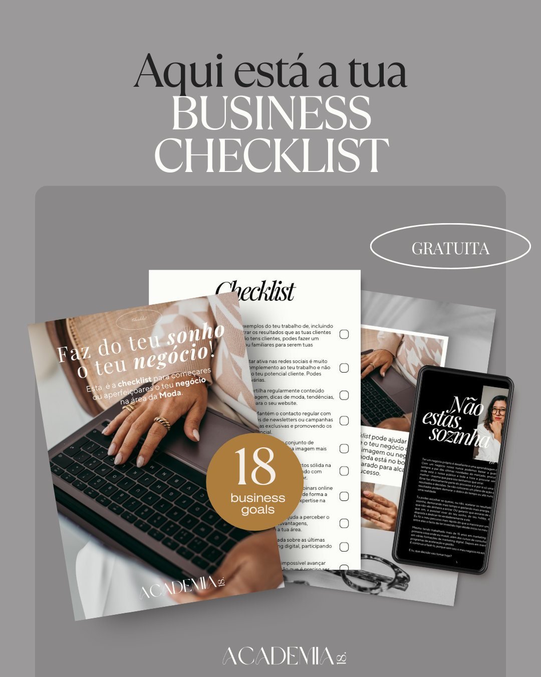 Checklist Academia18 - Sofia Dezoito